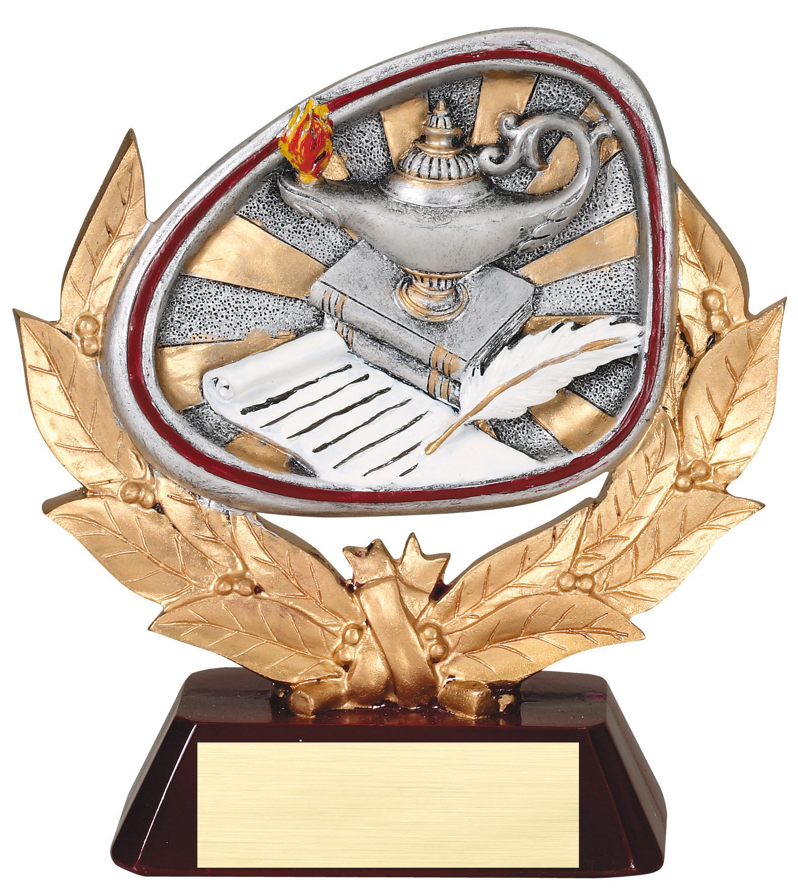 Scholastic Full Colored Scene Trophy